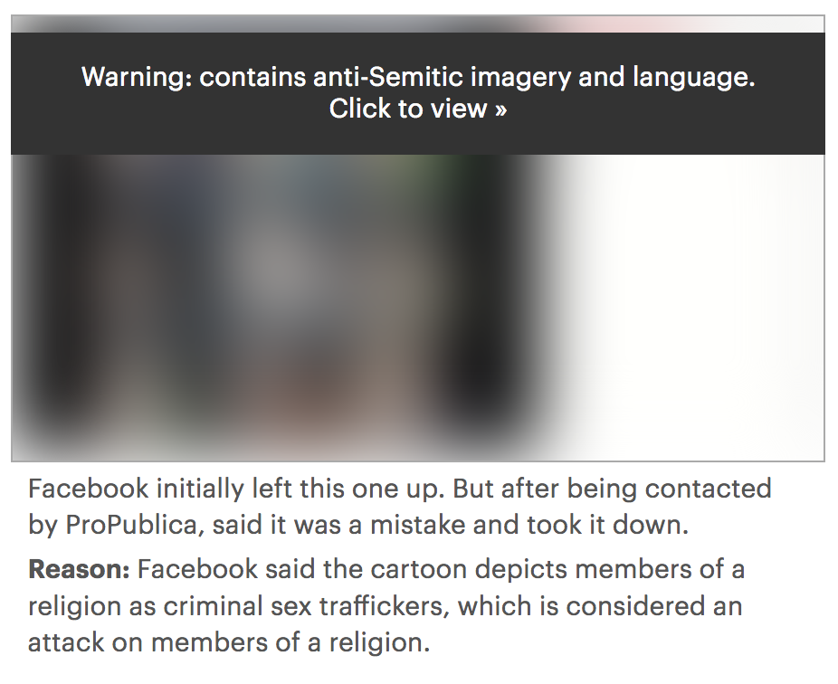 What does Facebook consider hate speech? | ProPublica